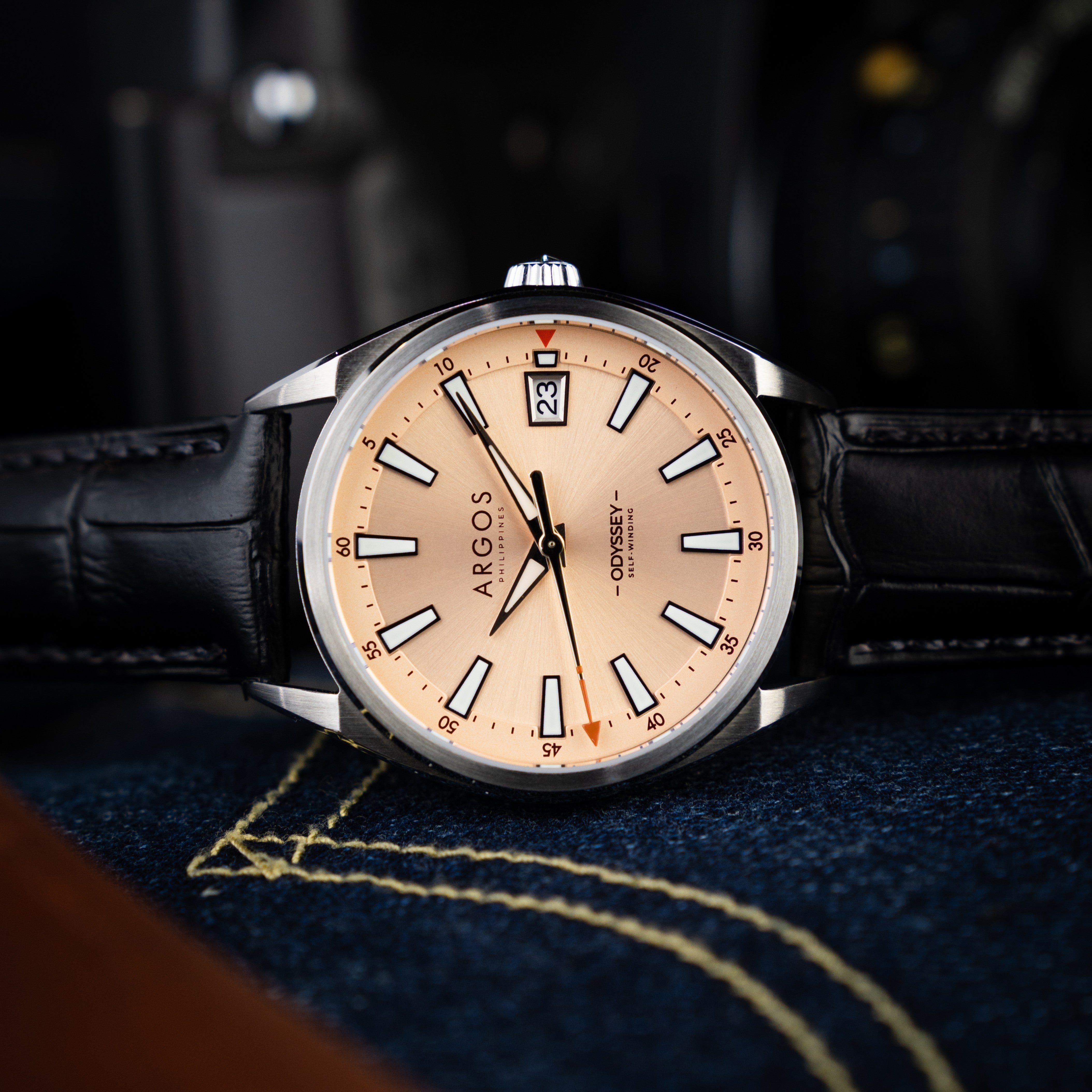 Odyssey 2.0 (Peach-Salmon) – ARGOS® Filipino Premium Watches, Argos ...